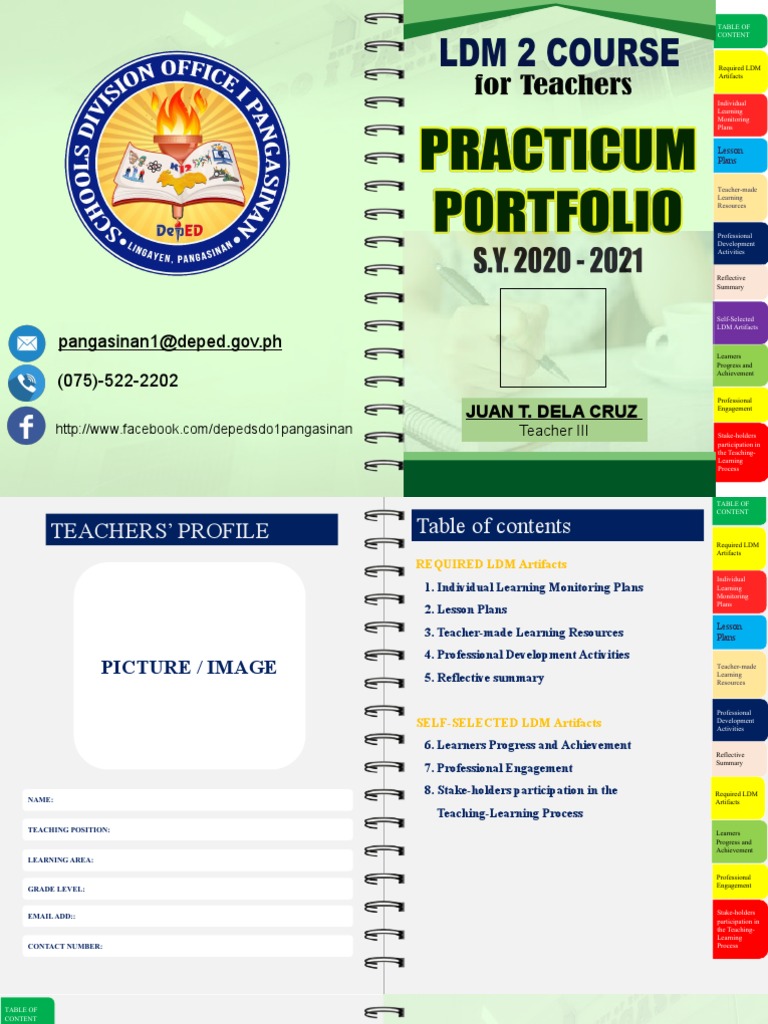 Joel Sdo1 Ldm2 Portfolio Teachers | PDF | Lesson Plan | Learning