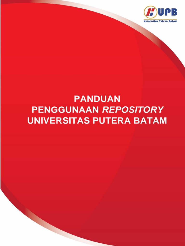 Panduan Penggunaan Erepository Universitas Putera Batam | PDF