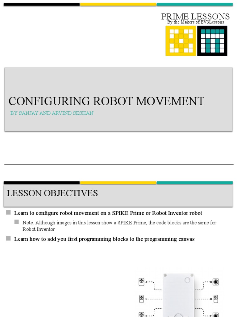 Configuring Robot Movement Pdf Robot Robotics 6839