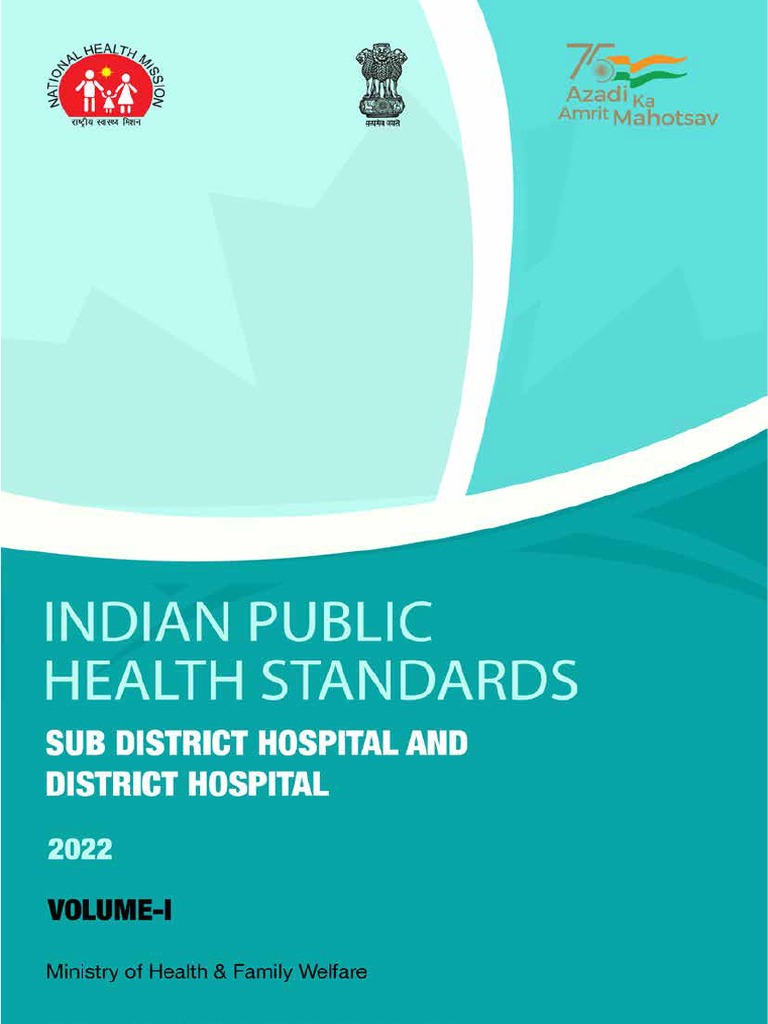 01-Sdh DH Iphs Guidelines-2022 | PDF | Health Care | Public Health