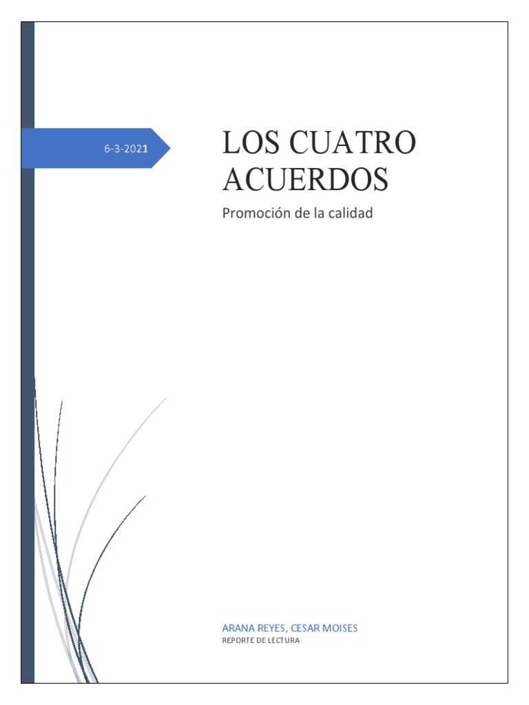 Los Cuatro Acuerdos | PDF