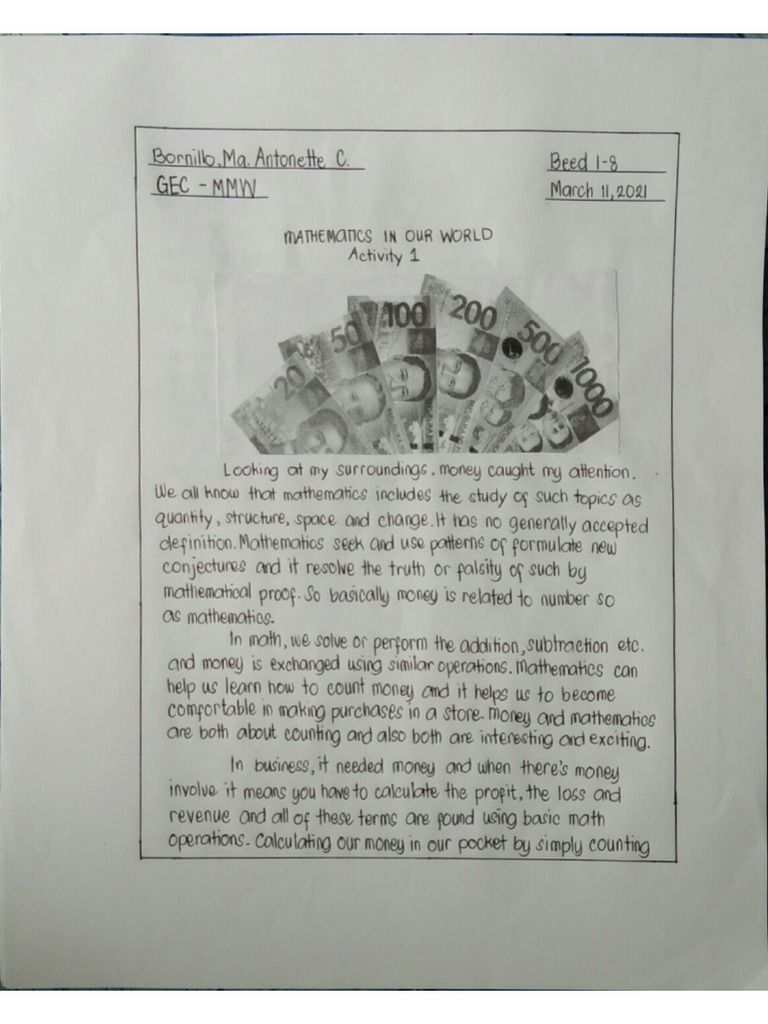 GEC-MMW (Bornillo, Ma. Antonette C. BEED 1-8 Act.1-7) | PDF