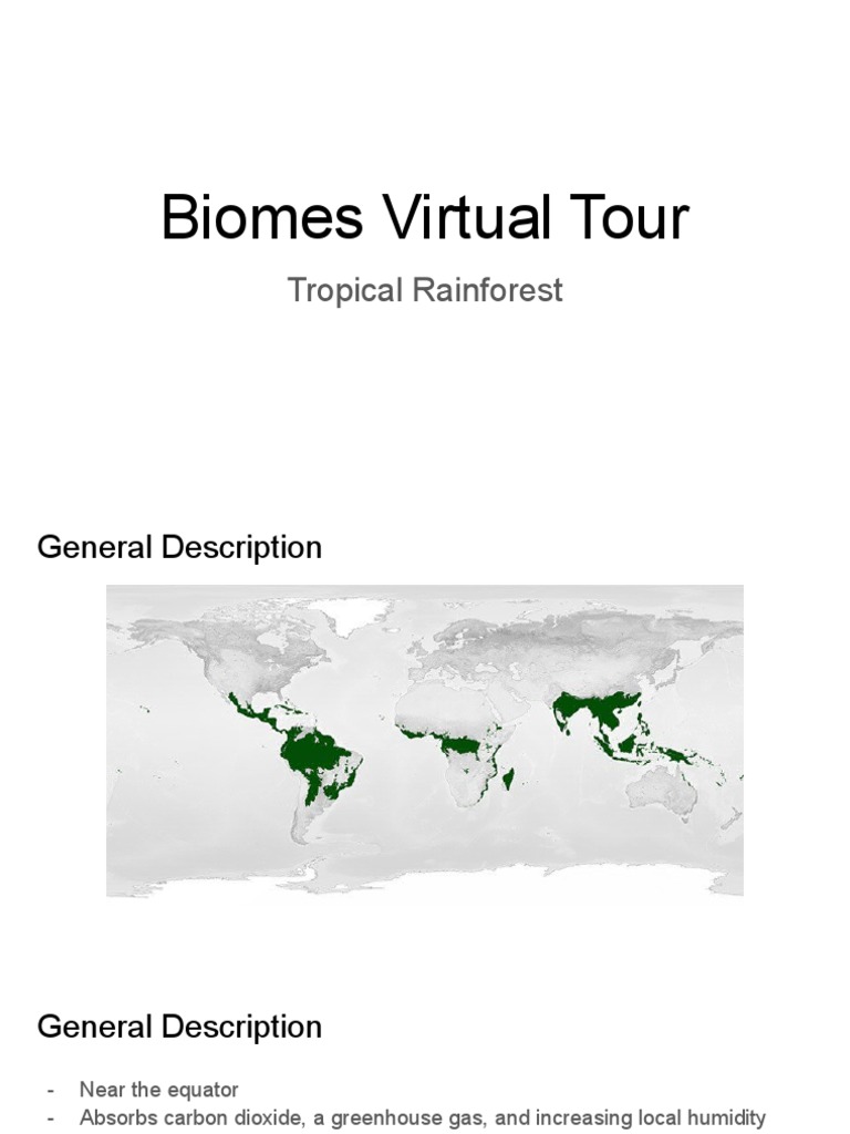 Biomes Virtual Tour | PDF