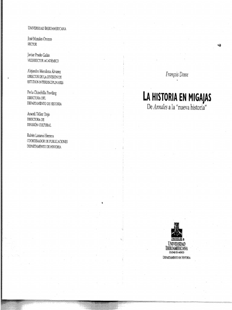 Dosse - La Historia en Migajas - Cap. 2 | PDF