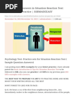 OIR Test Preparation Guide for SSB | PDF | Cognitive Science | Cognition