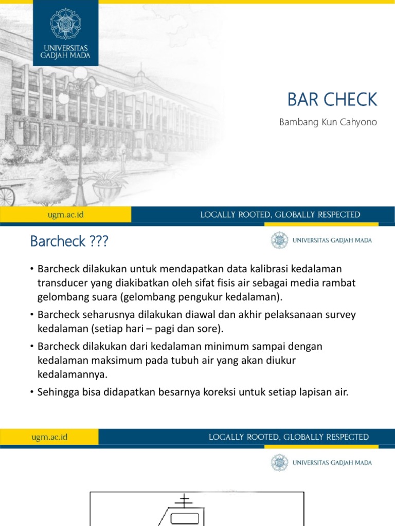 Prosedur dan Analisis Bar Check | PDF
