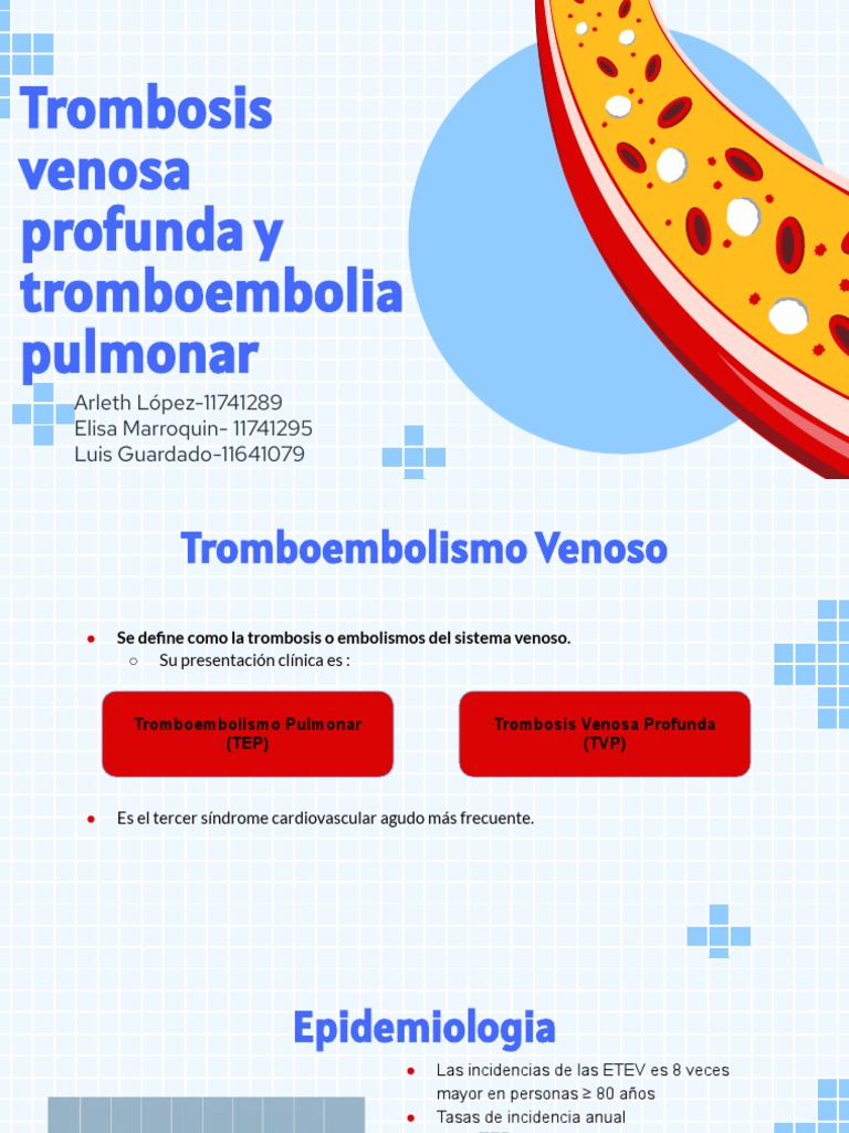 TVP Tep | PDF | Trombo | Medicina CLINICA