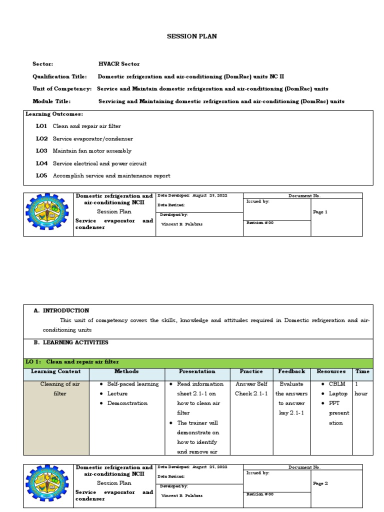 TM Task 3 Session Plan | Download Free PDF | Learning