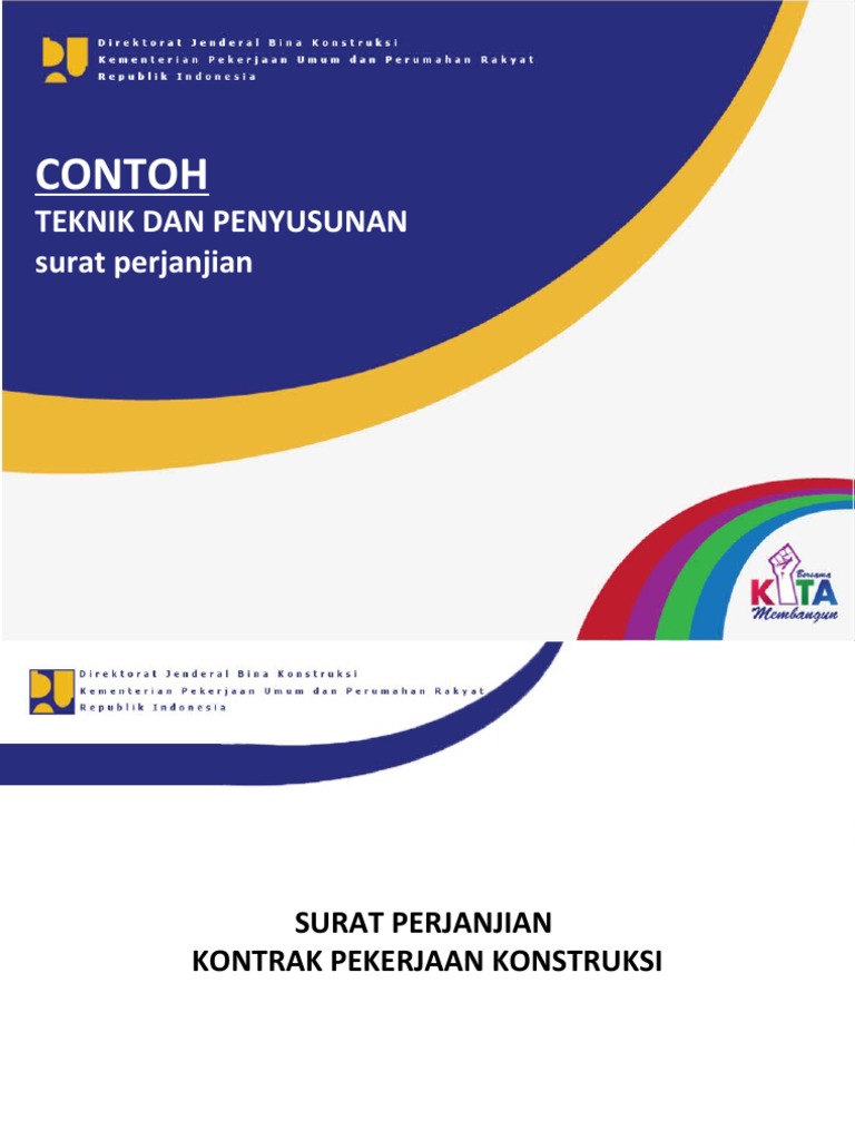 6 - WOKRSHOP 1 - Teknik Dan Penyusunan Surat Perjanjian-Pak Anton | PDF