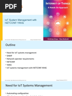 IoT System Management With NETCONF Protocol | PDF | Database Transaction | Areas Of Computer Science