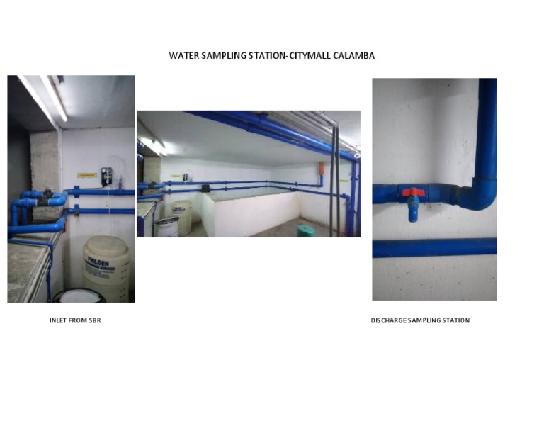 Water Sampling Station - CM Calamba | PDF