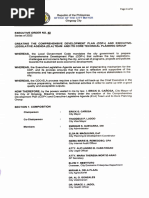 Executive Legislative Agenda | PDF | Governance | Goal