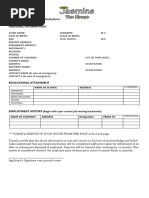 Biodata Form | PDF