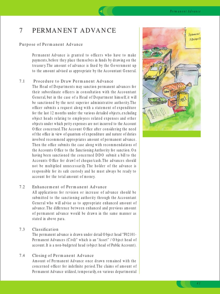 Permanent Advance Explained | PDF | Interest | Payroll