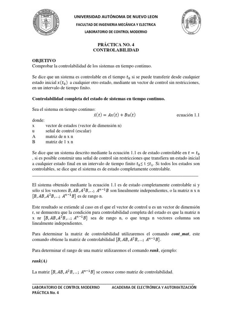 4 CM Scilab 2020 | Descargar gratis PDF | Matriz (Matemáticas) | Vector ...