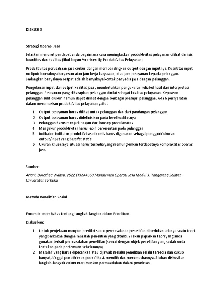 Diskusi 3 | PDF
