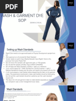 Embroidery Process SOP | PDF | Embroidery | Yarn