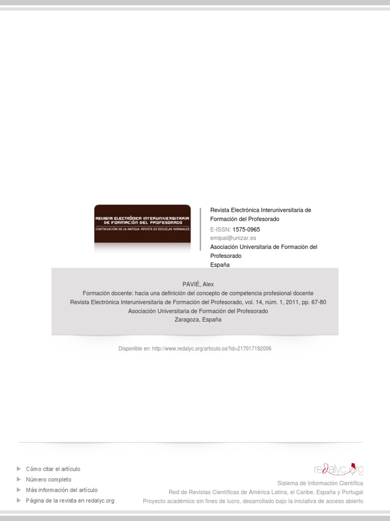 Competencias Docentes: Definición y Rol | PDF | Método de enseñanza ...