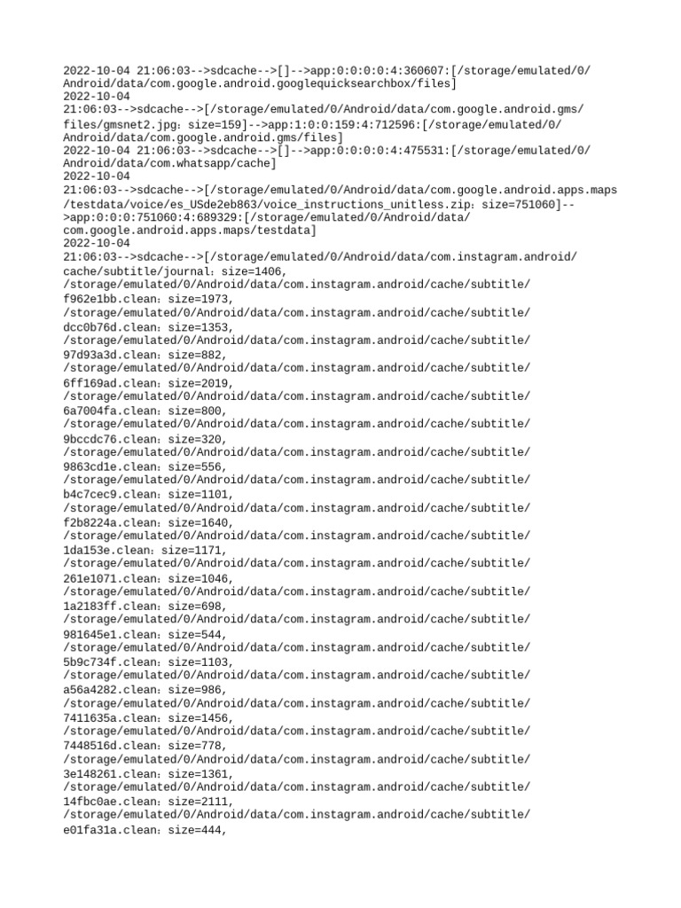 File Del | PDF | Android (Robot) | Cache (Computing)