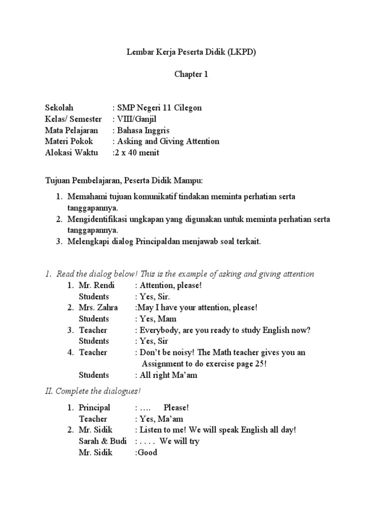 LKPD | PDF | Language Arts & Discipline