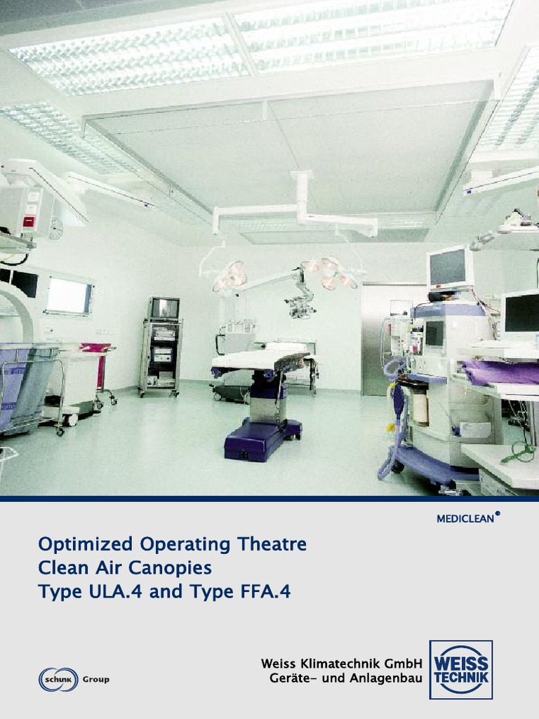 Weiss Operating Theatre Canopies | PDF | Wall | Operating Theater