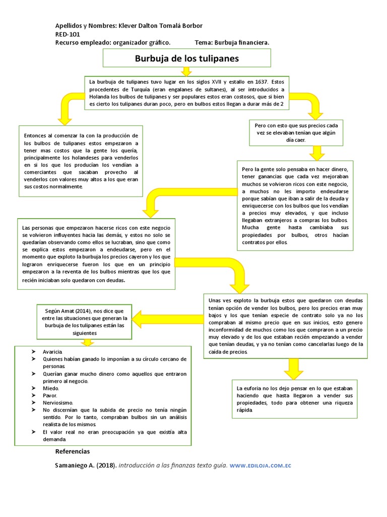 Burbuja de Tulipanes | PDF | Burbuja económica | Tulipán