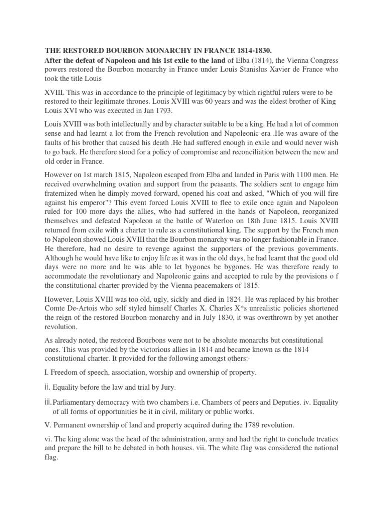 s.5 European History Notes | PDF | French Revolution | Napoleon