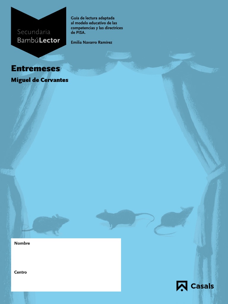 Entremeses de Cervantes: Guía de Lectura | PDF | Miguel De Cervantes