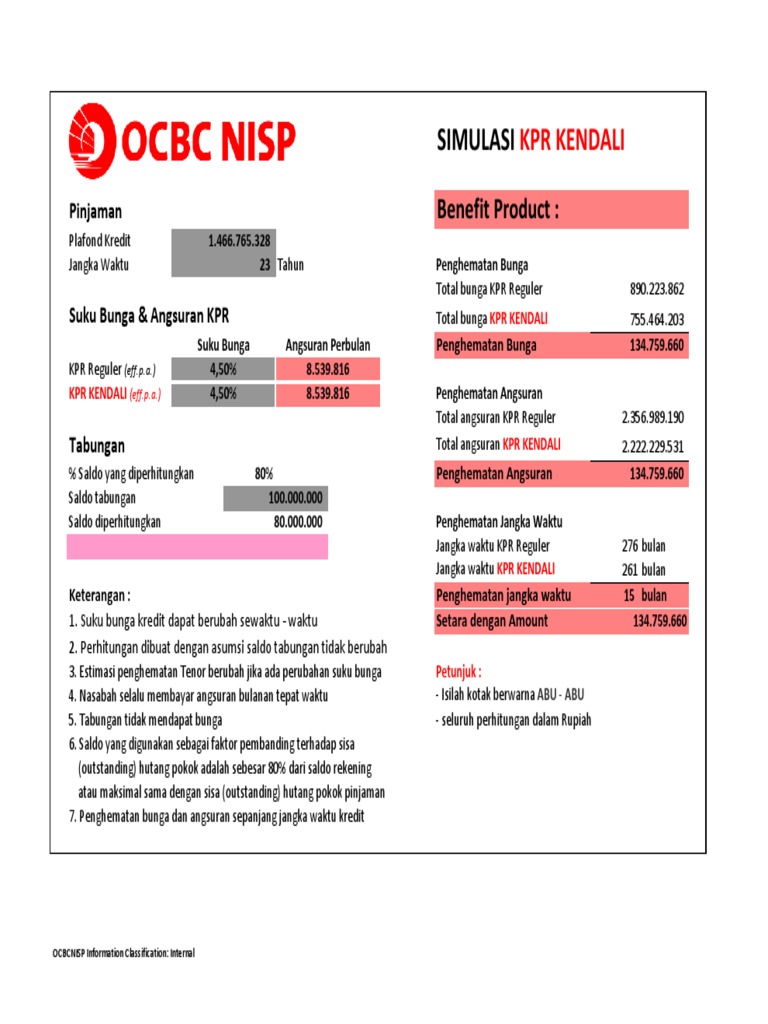 KPR Kendali Simulasi Fix 3 TH | PDF