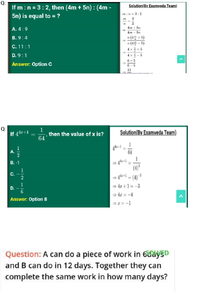 Math Combine File | PDF | Mean | Percentage