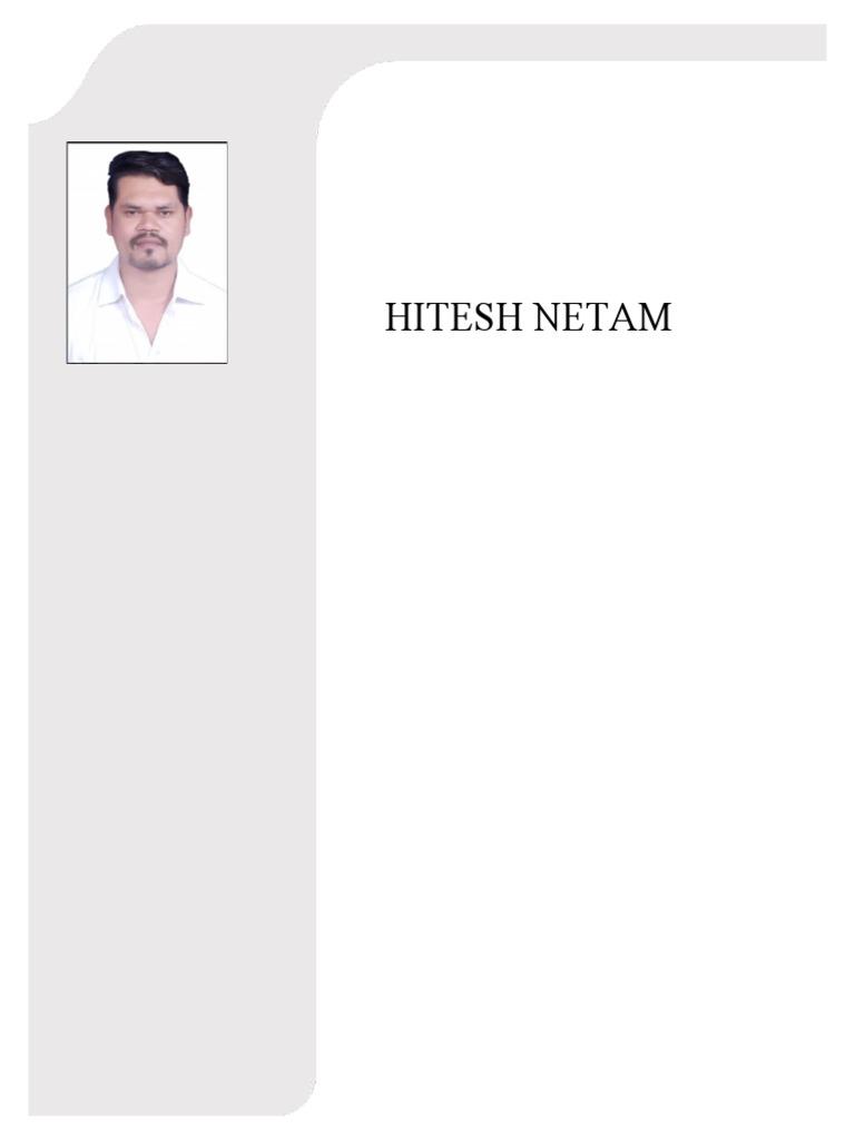 Hitesh Netam | PDF | Sales | Marketing