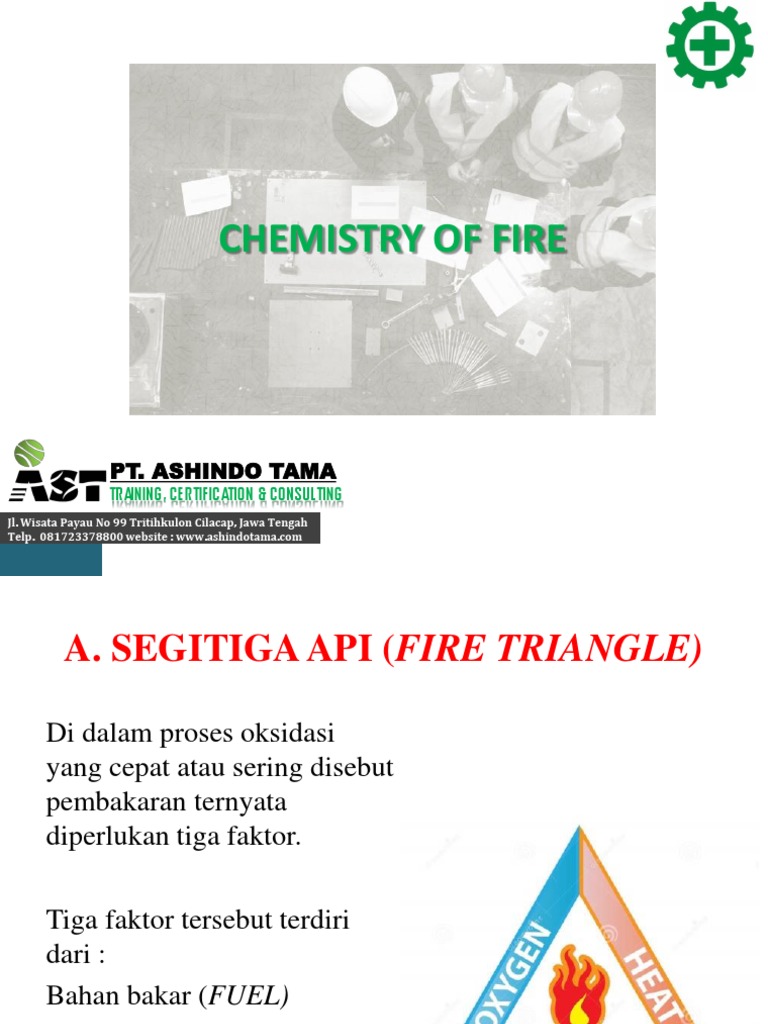 Chemistry of Fire | PDF