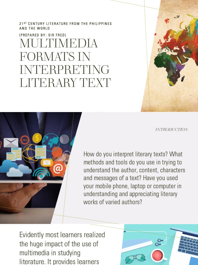 Lesson 4 Multimedia Formats | PDF | Multimedia | Communication