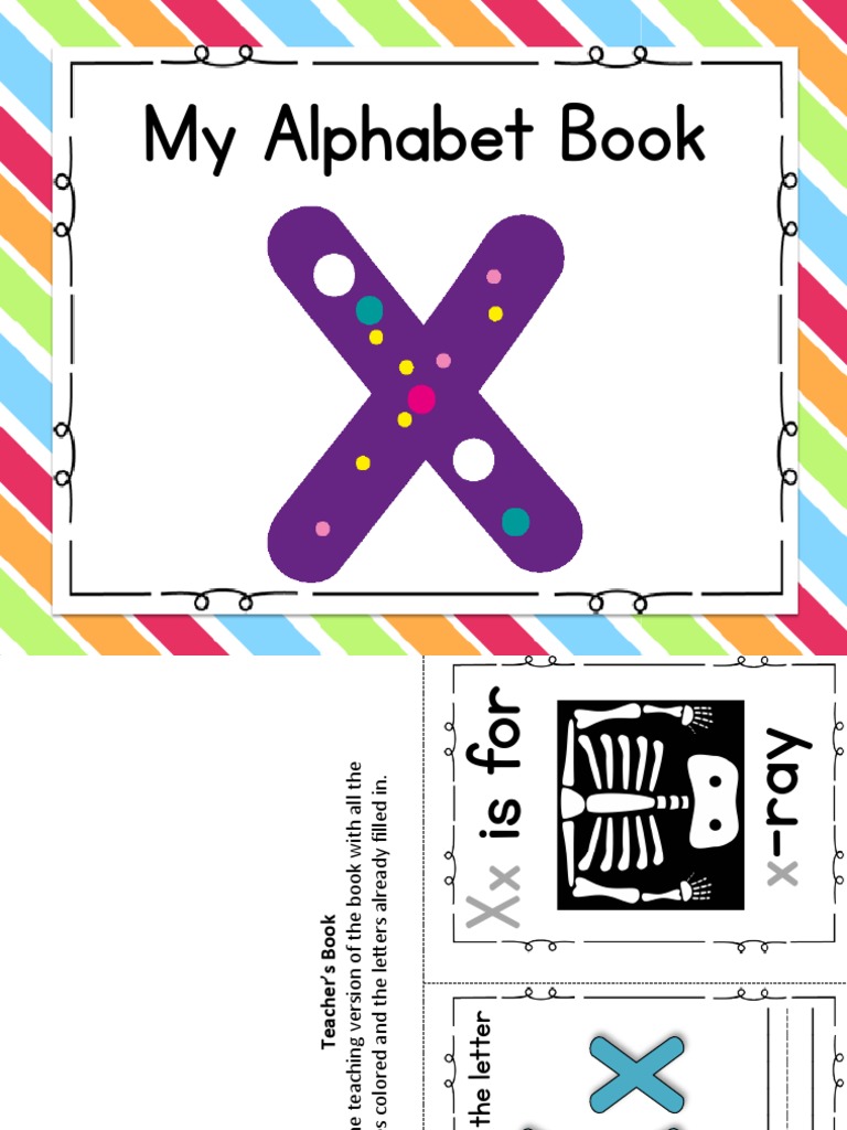 Alphabet Book Letter X | PDF | Language Arts & Discipline
