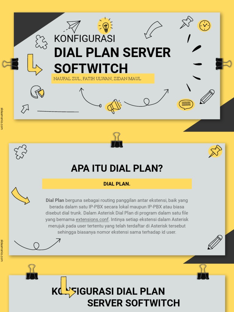 Konfigurasi Dialplan Server Softwitch | PDF