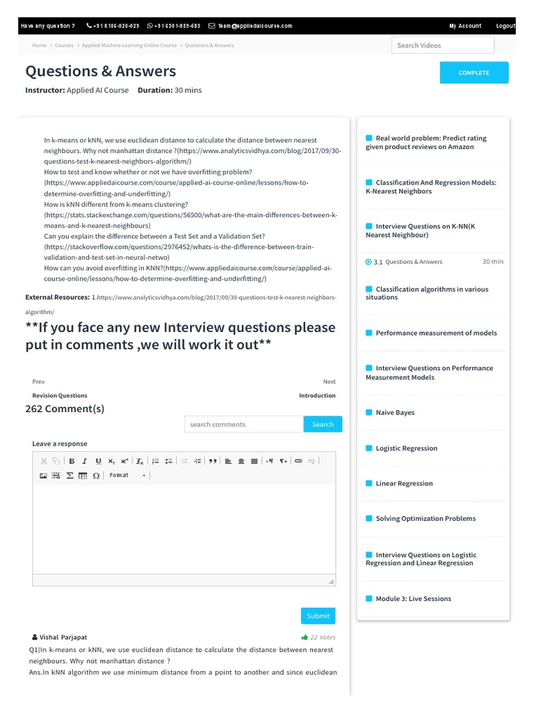 Questions & Answers: If You Face Any New Interview Questions Please Put ...