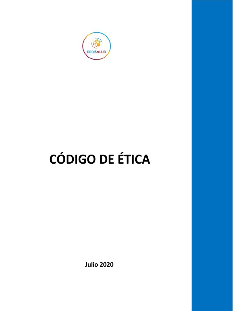 Código de Ética de REDISALUD | PDF | Comportamiento | Responsabilidad