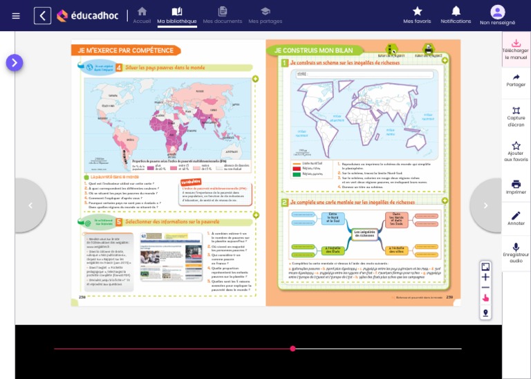 Histoire Géographie Enseignement Moral Et Civique 5e Éd 2016 Manuel ...