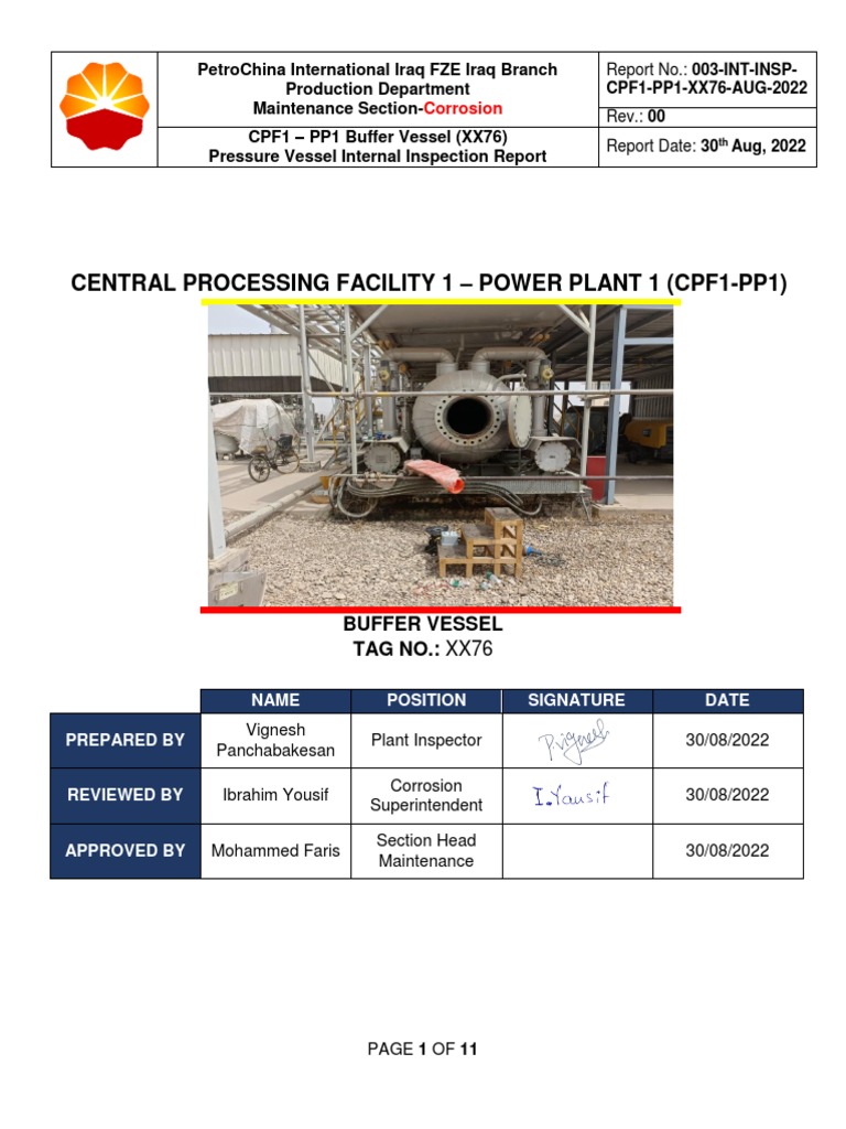 003-INT-INSP-CPF1-PP1-BUFFER VESSEL (XX76) - AUG-2022 (REV0.0) - Signed ...