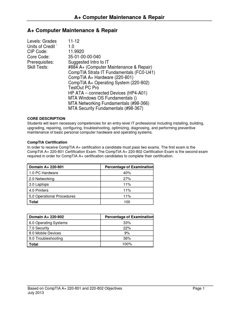 A Computer Maintenance and Repair A Comp | PDF | Antivirus Software | Windows 7