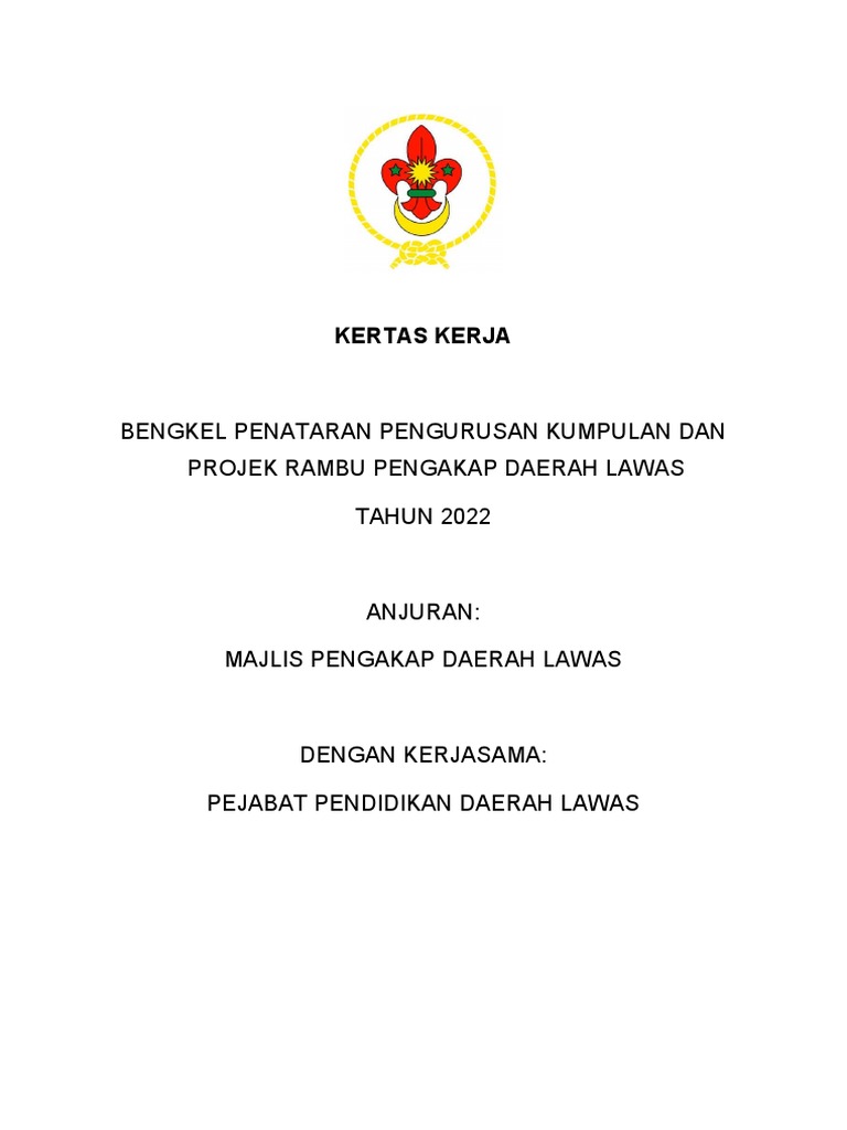 Draf KK Bengkel Penataran Pengurusan Kumpulan Dan Projek Rambu | PDF