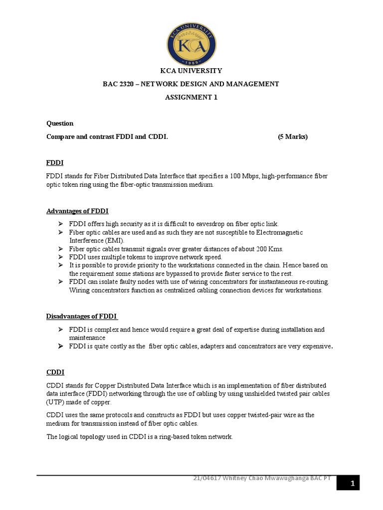 Network Design and Management | PDF