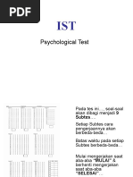 Intruksi Test Kreplin | PDF | Metode & Bahan Ajar