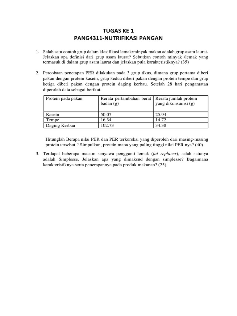 Tugas Ke 1 - Pang4311-1 | PDF