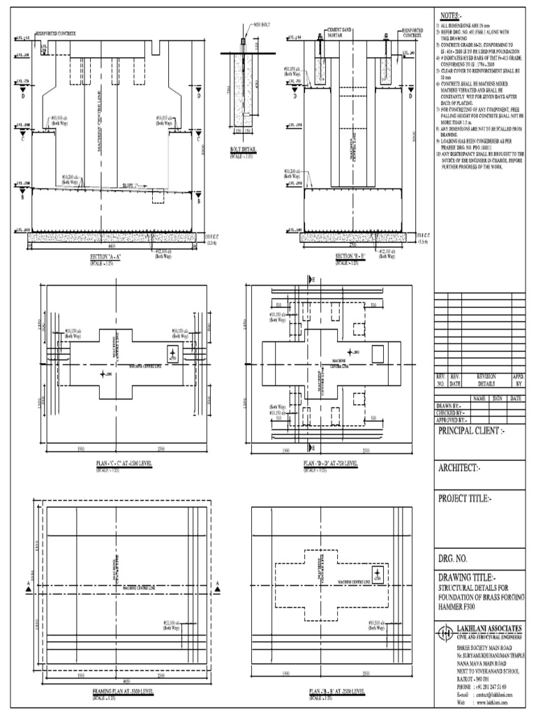 Brass Forging Hammer Foundation | PDF