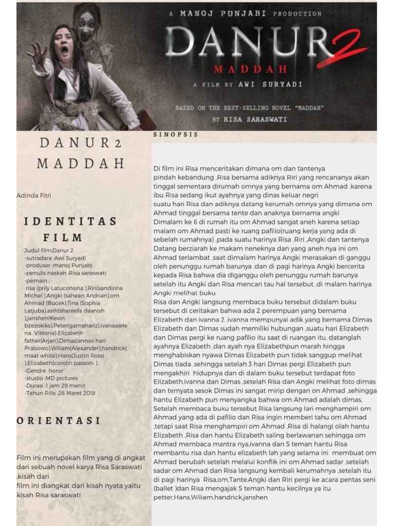 Danur 2 Maddah | PDF