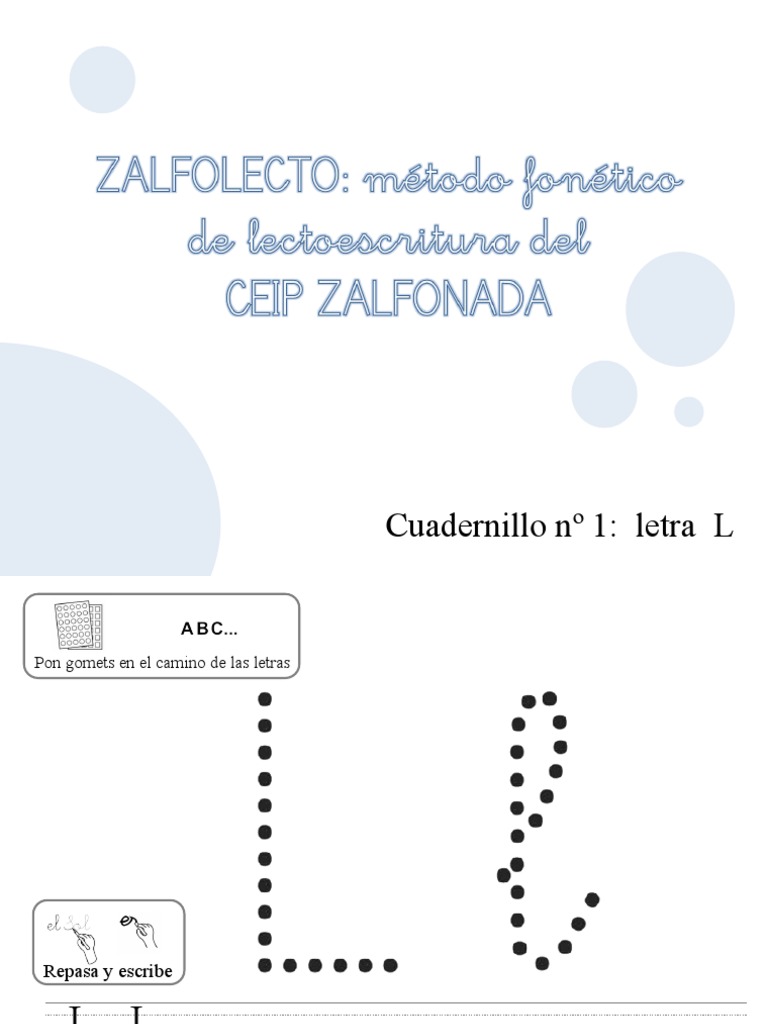 01 Lectoescritura L | PDF | Escritura | Lingüística