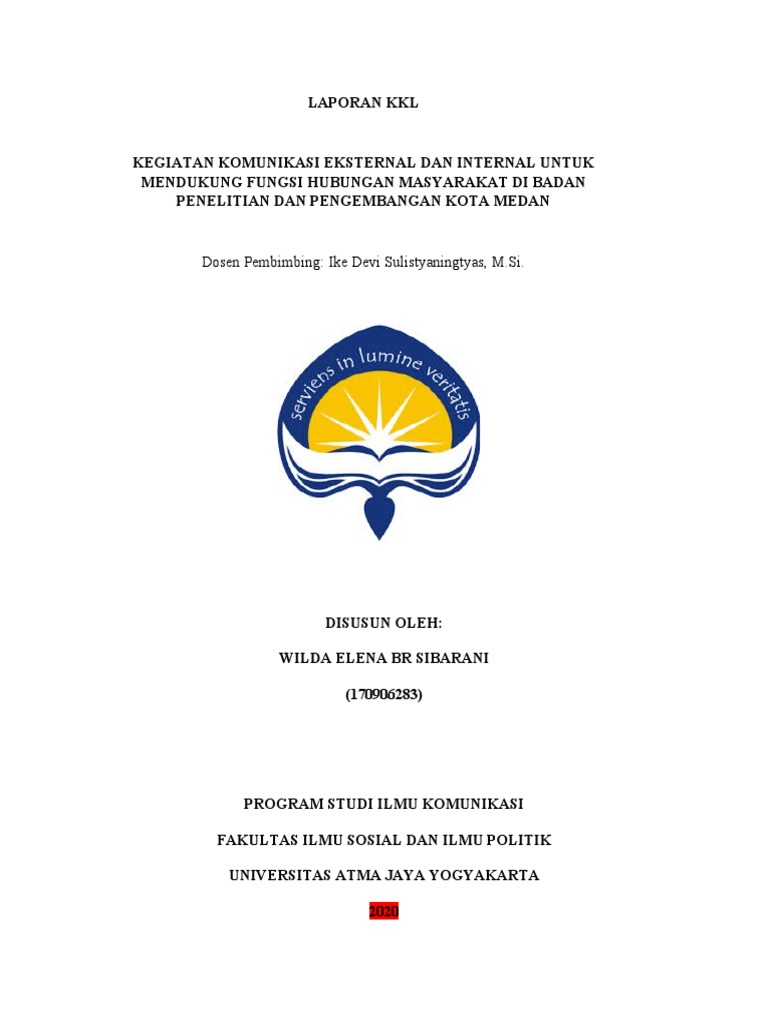 Laporan KKL Baru 2020 | PDF