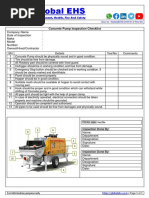 Jackhammer Inspection Checklist | PDF