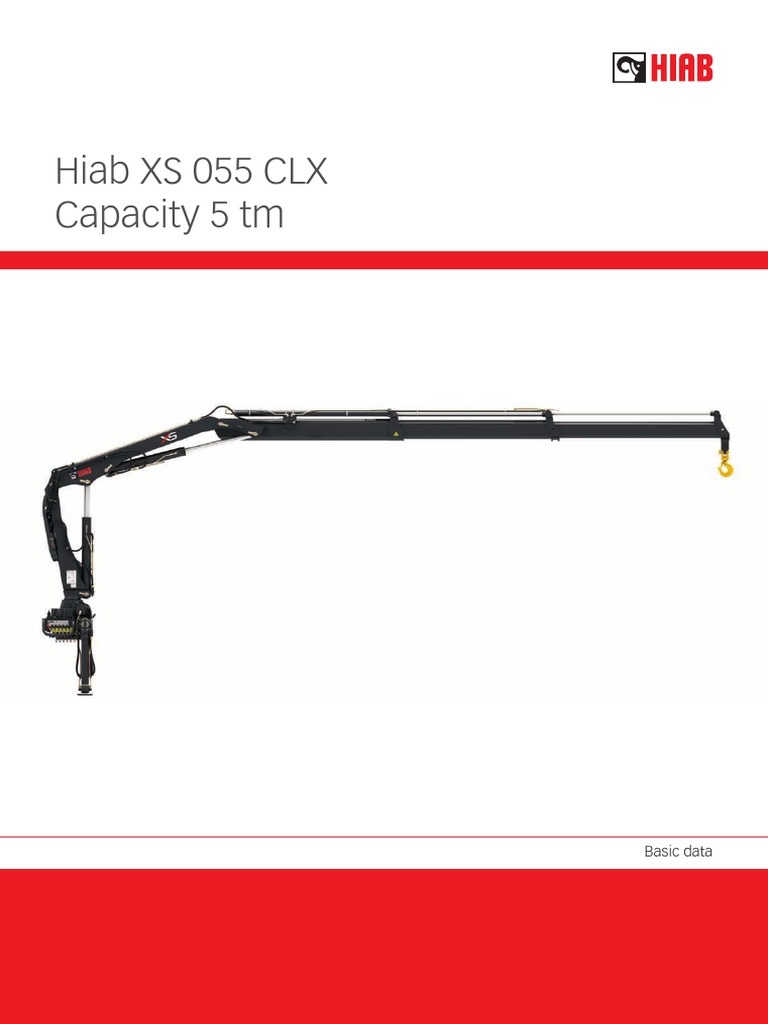 Hiab 055 D-4 | PDF | Manufactured Goods | Transport
